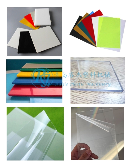 PE/PP/ PVC/ABS/ PS/PC/PMMA Board Sheet Production Line