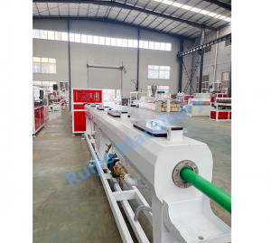 PPR pipe machine is testing now